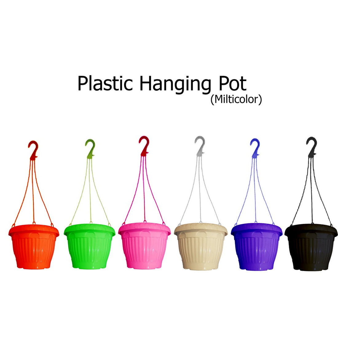 Hanging Pot with Hanger – Perfect for Indoor & Outdoor Plants – Moji Mall