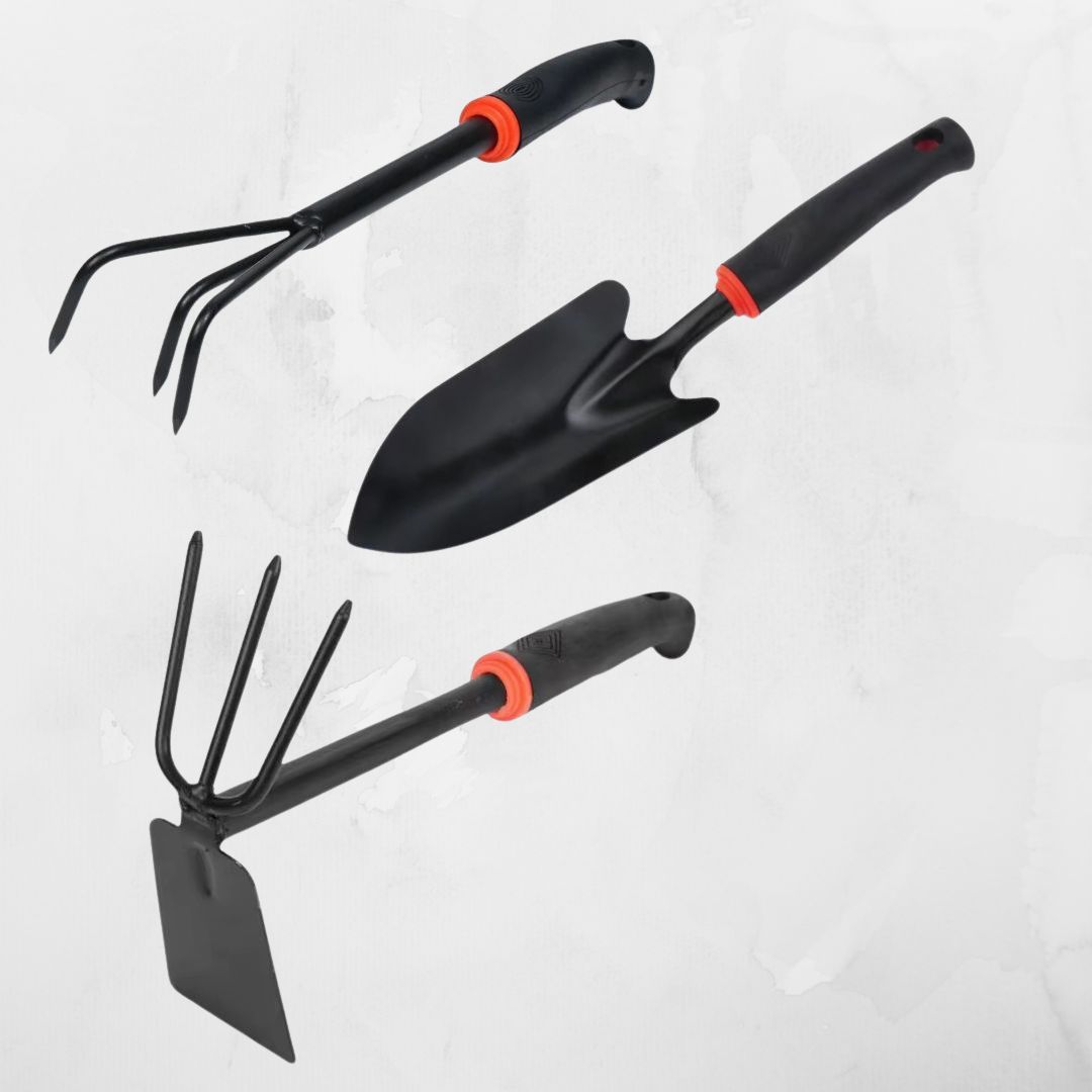 Shovels Tool Set Pack of 3 - Durable & Imported for Gardening – Moji Mall