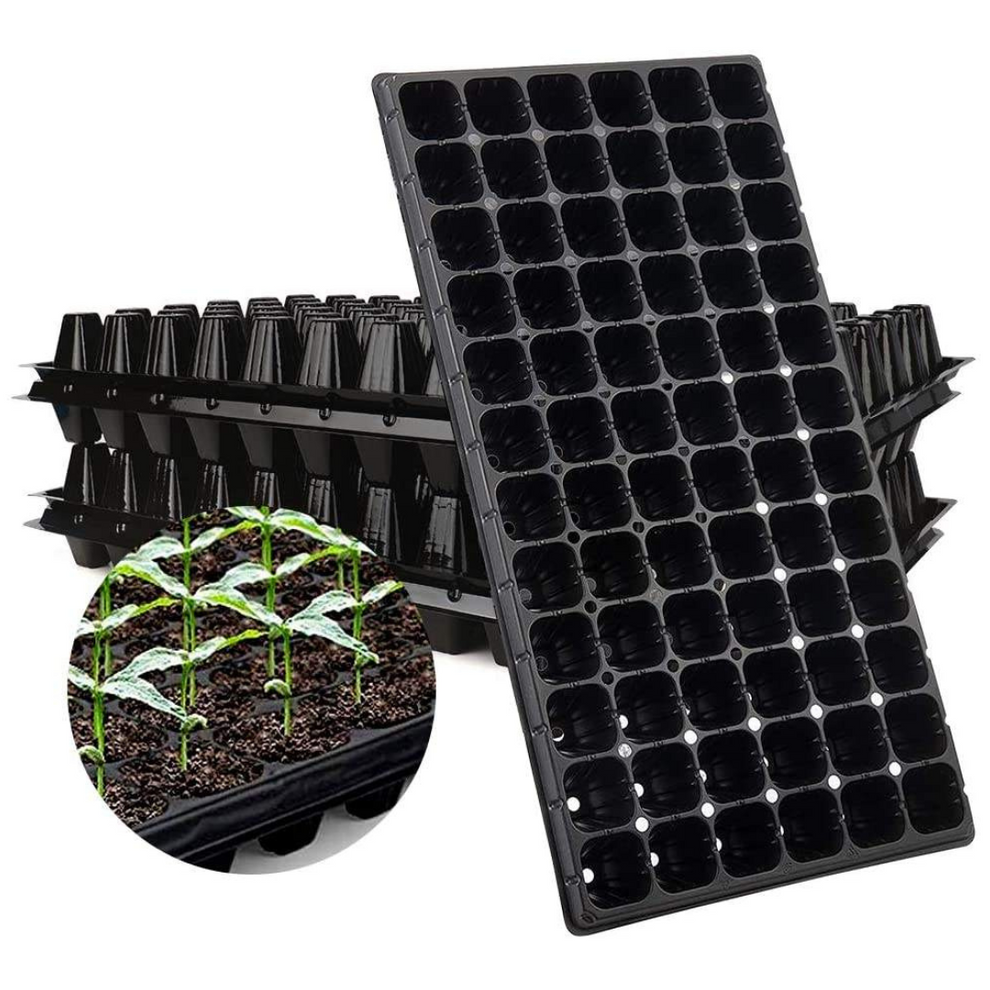 Buy 72 Cell Seedling Tray – Start Herbs Flowers & Veggies – Moji Mall
